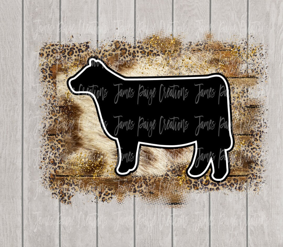 HEIFER Digital File | Sublimation | Show Heifer Design | Steer Transfer ...