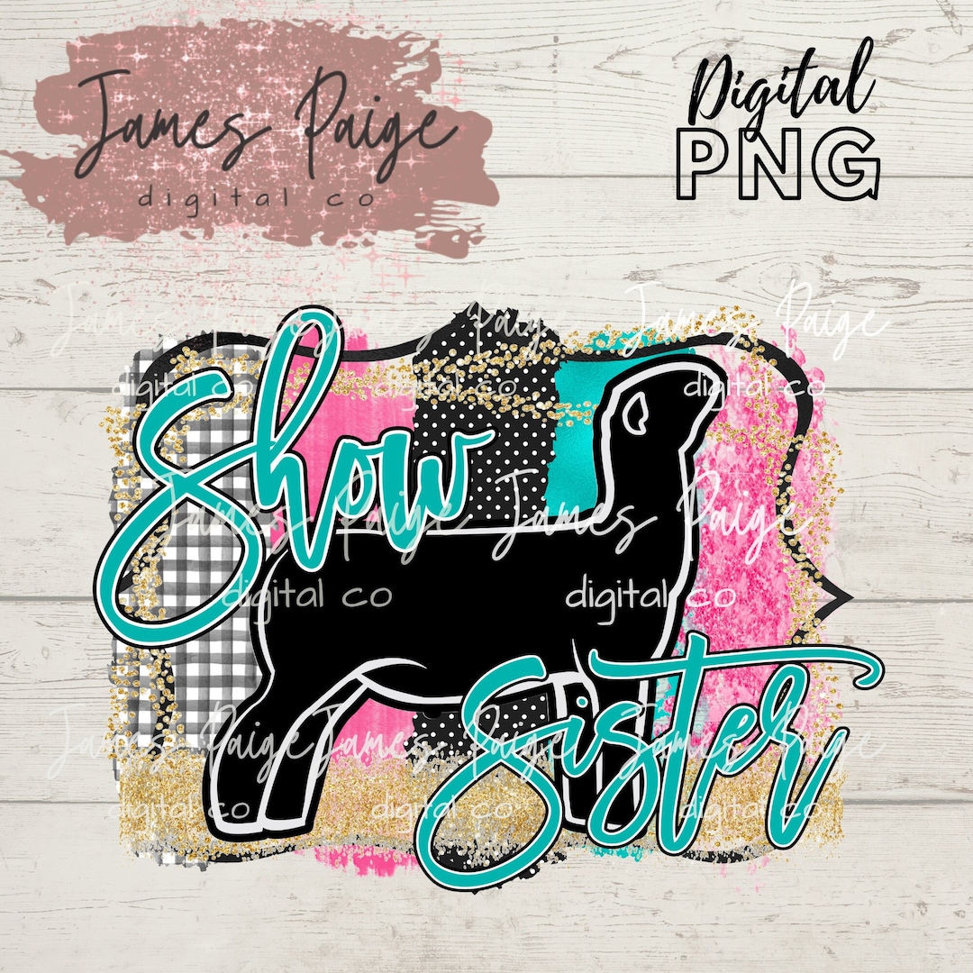 Stock Show LAMB | Show Sister | Show Lamb Png| Show Lamb Design | LAMB ...