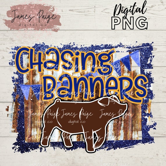 Chasing Banners DUROC PIG Digital File Sublimation Show - Etsy