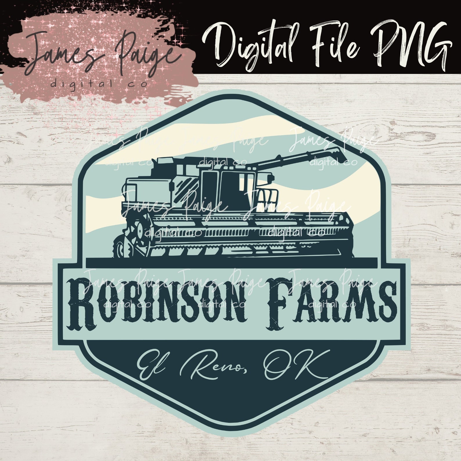 Custom Farm Logo PNG Personalized Farm File COMBINE - Etsy