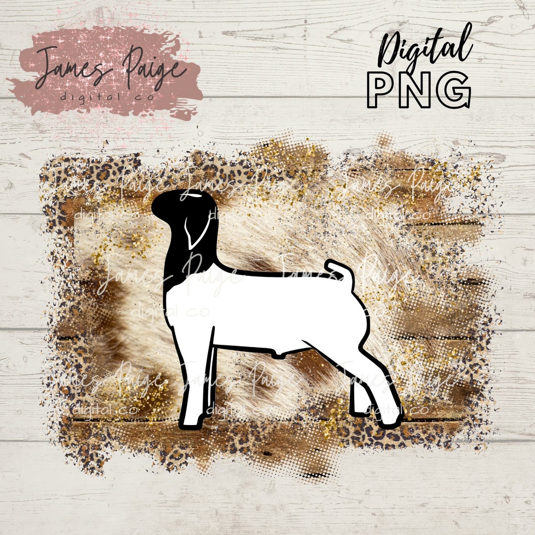 GOAT Digital File | Sublimation | Show Goat Design | Goat Transfer | 4H ...