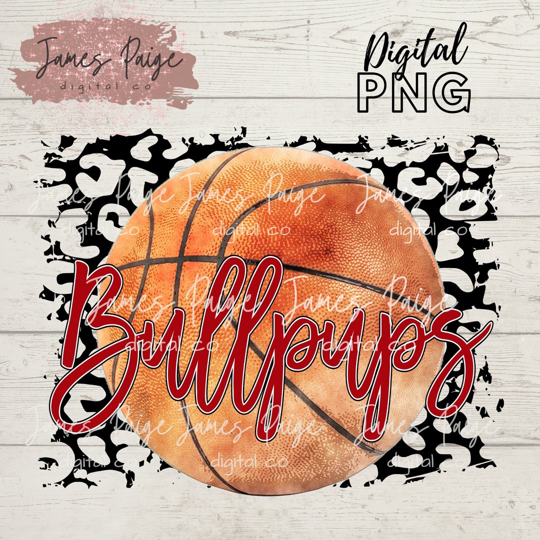Basketball Leopard Print PNG | Sublimation | Bullpups Basketball ...