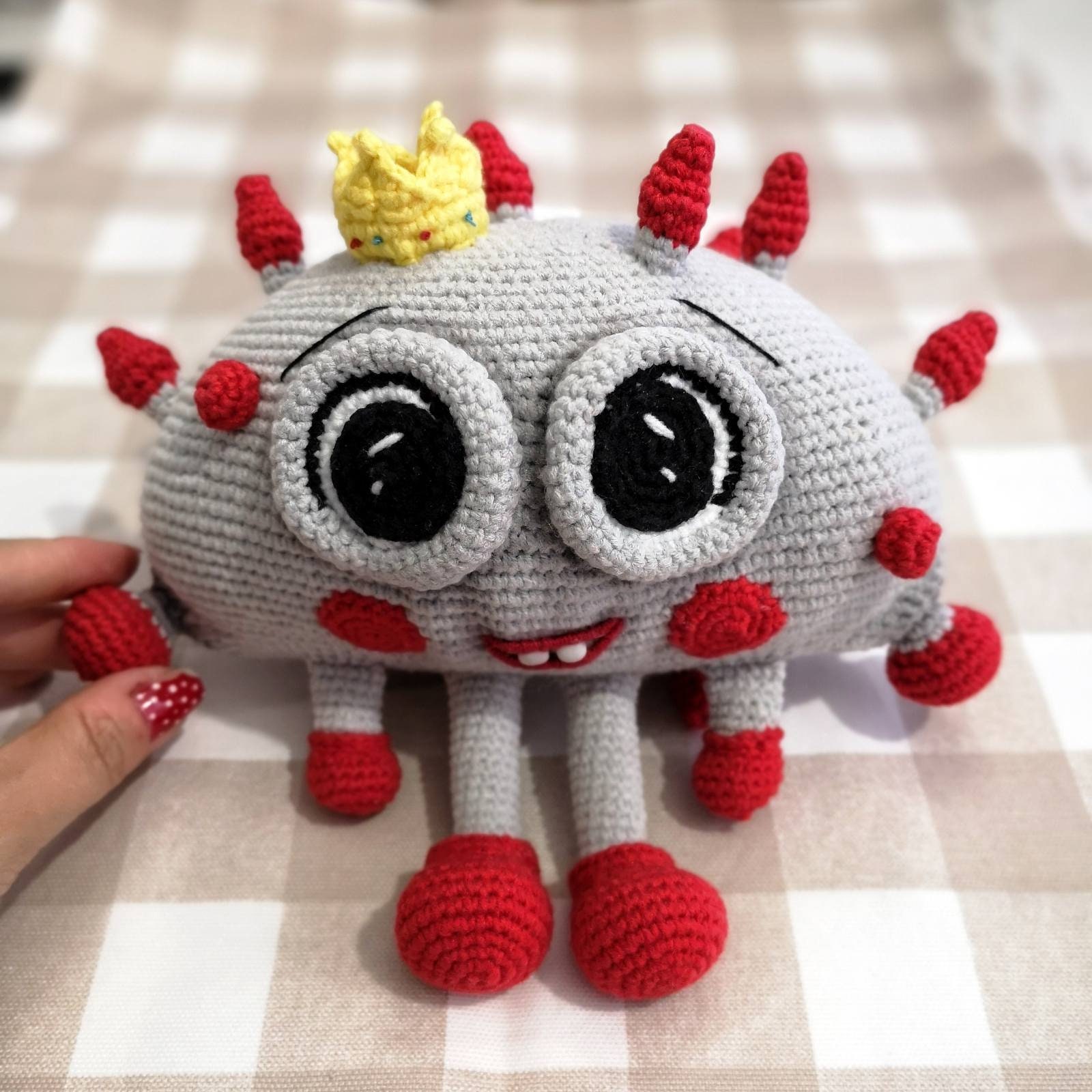 Crochet Pattern PDF ENGLISH Crochet Virus DIY Tutorial - Etsy