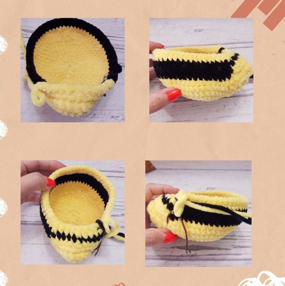 Bumble BEE Crochet PATTERN / Amigurumi Plush Stuffed Bee Pattern ...