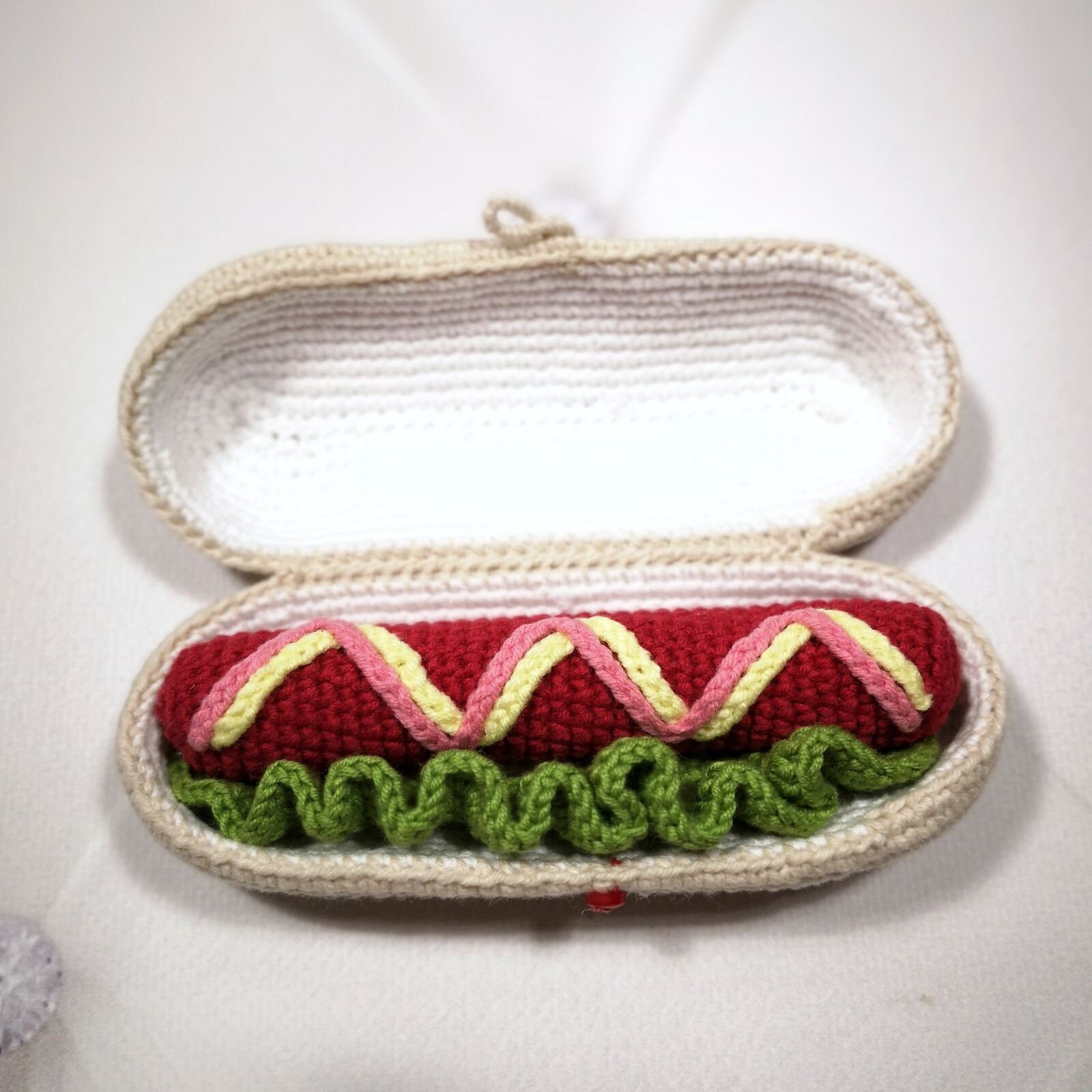 Hot Dog Crochet Pattern, Fast Food Crochet Pattern, Amigurumi Hot Dog ...