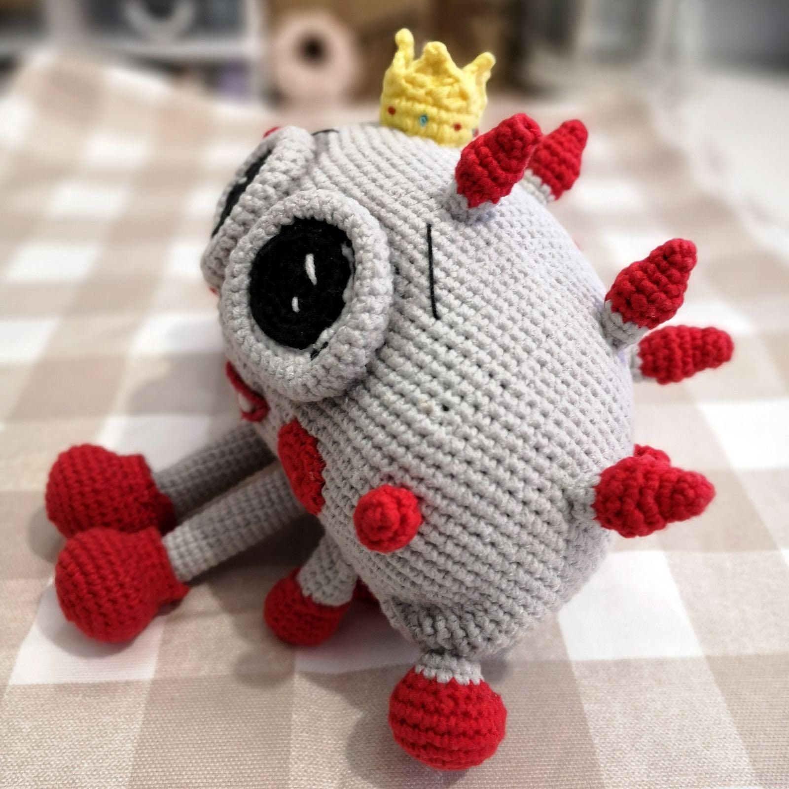 Crochet Pattern PDF ENGLISH Crochet Virus DIY Tutorial - Etsy