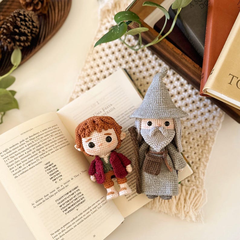 The Hobbit Set - Amigurumi Pattern (PDF File ENGLISH / ESPANÕL) - Etsy