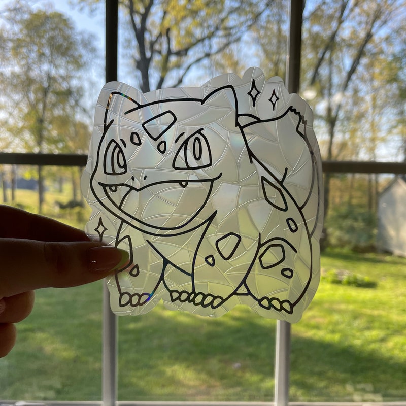 Bulbasaur Sun Catcher - Etsy