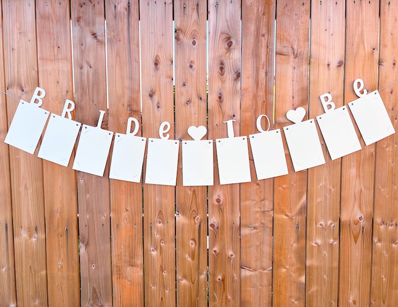 Bride to Be Photo Banner / Bachelorette Party Decorations / Bridal ...