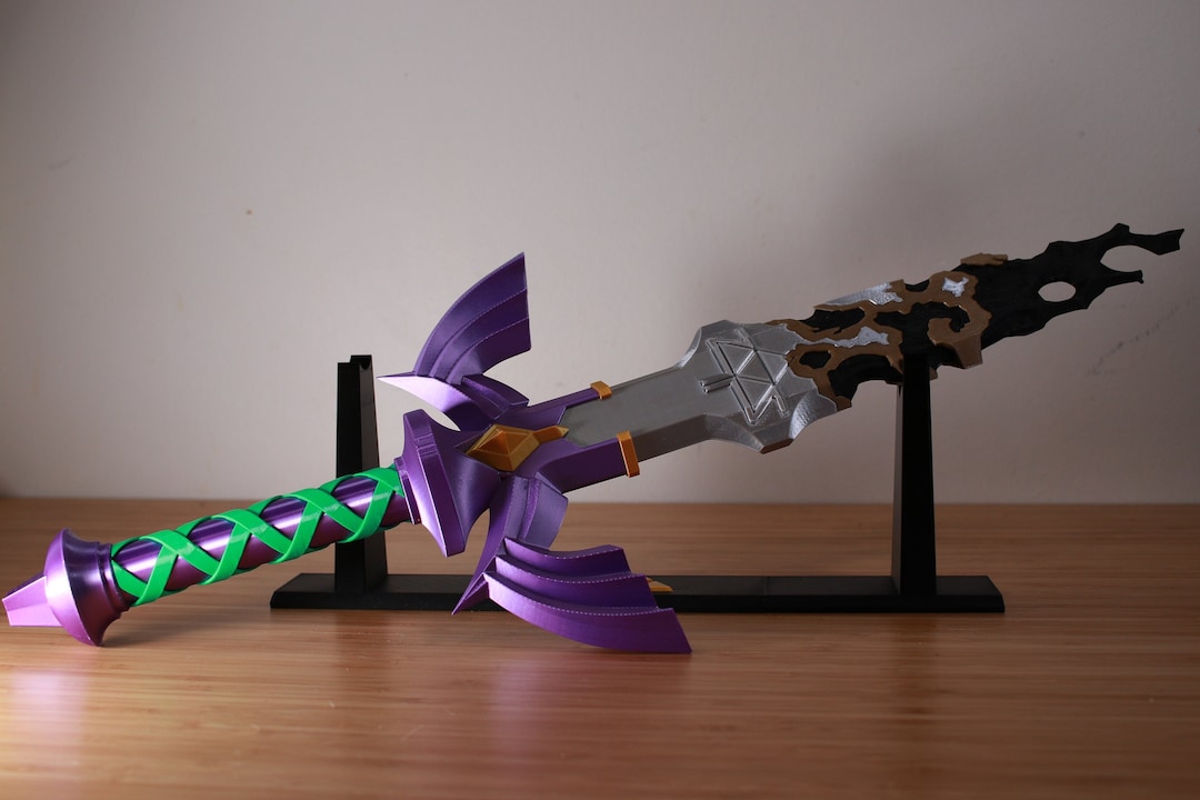 Decayed Master Sword - Tears of the Kingdom - Cosplay Prop - Multicolor ...