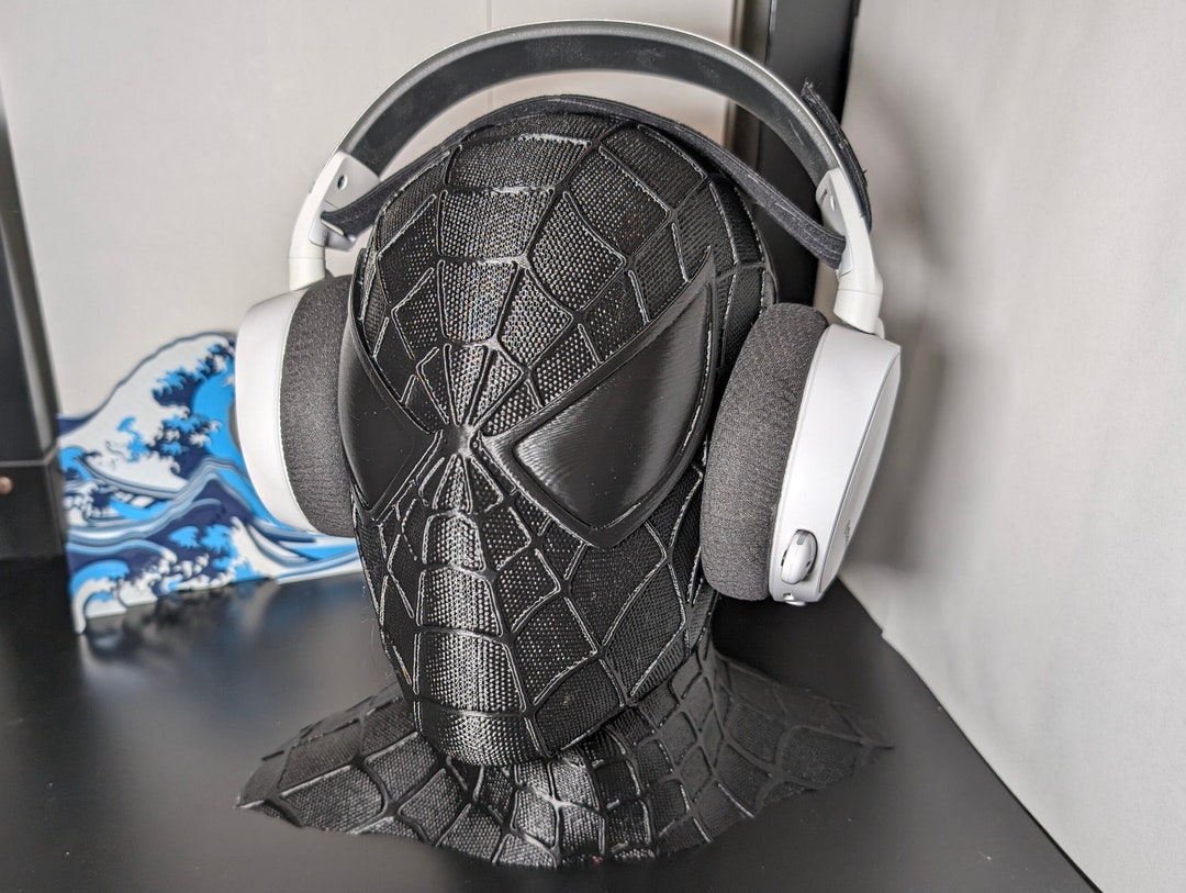 Spider-man Headphone Stand | Spider Suit Bust - Etsy