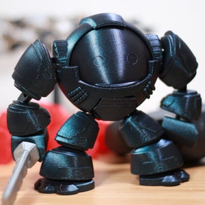 Cute Articulated Teddy Bot - 3d Printed Teddy Bear in an Exo-suit ...
