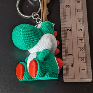 Crochet Yoshi Figurine | Cute 3D Printed Desk Buddy - Etsy