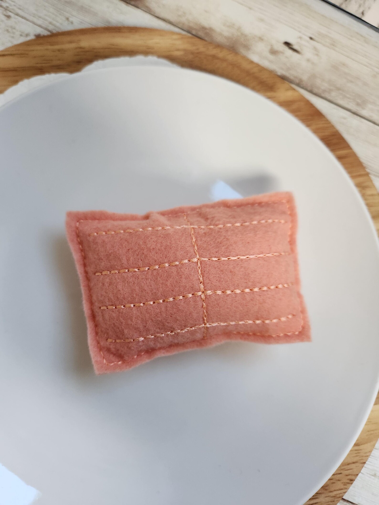 Felt Food Set, Salmon Dinner, Asparagus, Pretend Play Toy - Etsy