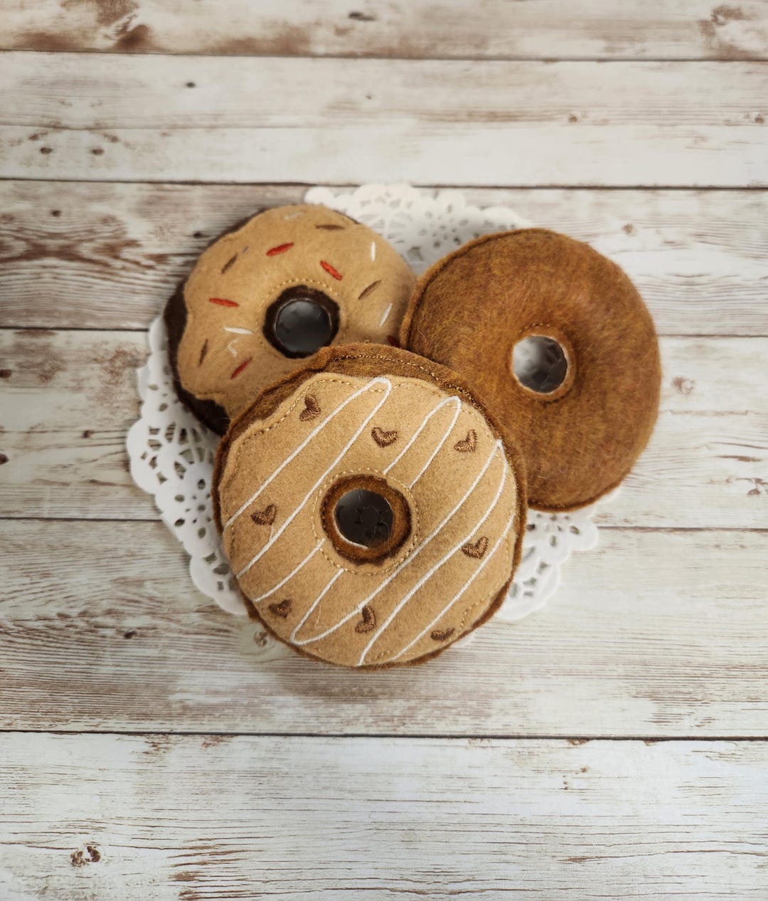 Limit Edition Felt Fall Donuts, Fake Donuts, Pretend Donuts, Pretend ...