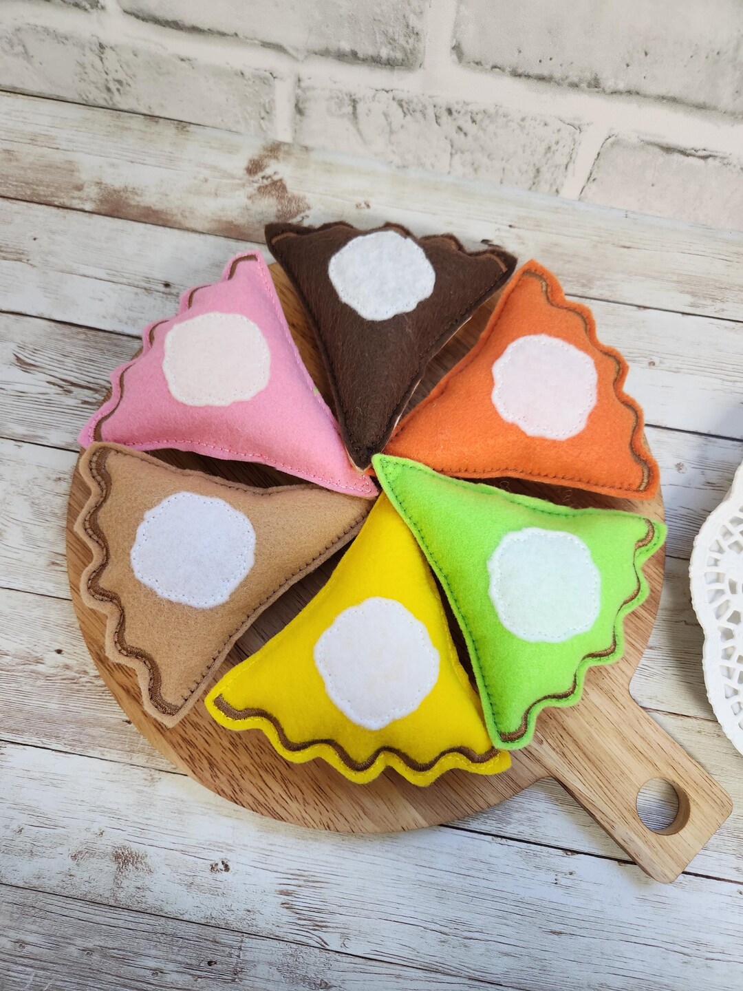 Felt Pie, Pretend Pie. Felt Play Food Pie, Pretend Food, Pretend Felt ...