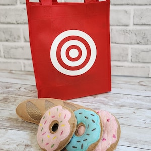 Kids Play Shopping Bag, Pretend Grocery Bag, Pretend Play Store, Play ...