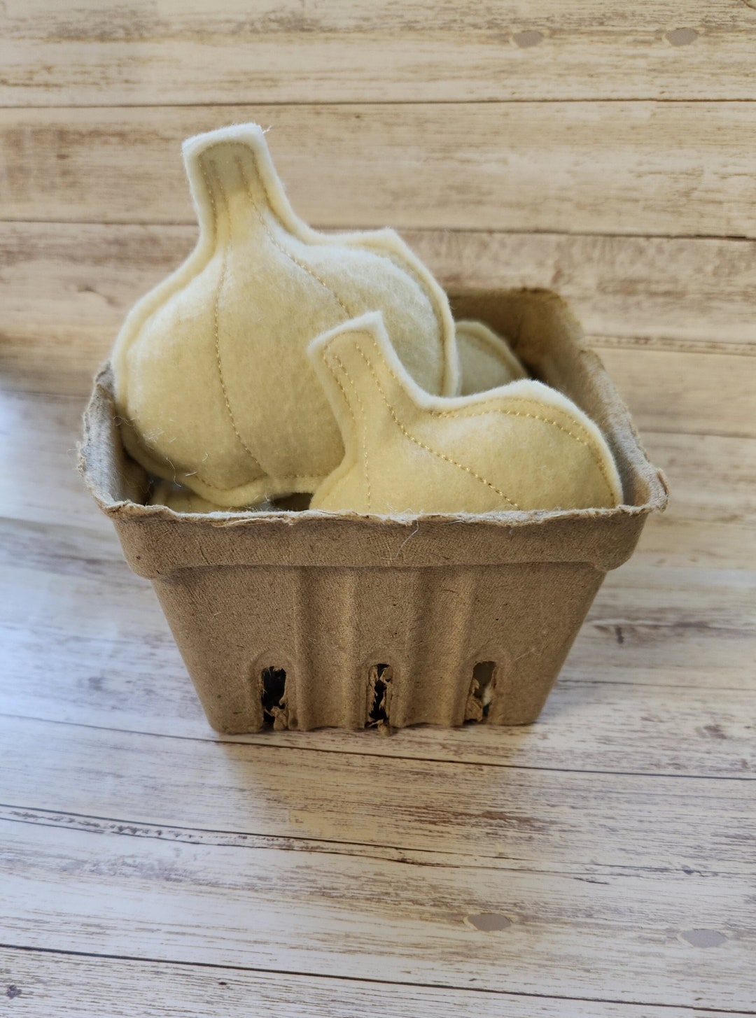 Felt Pretend Garlic Felt Garlic Fake Garlic Pretend Garlic - Etsy