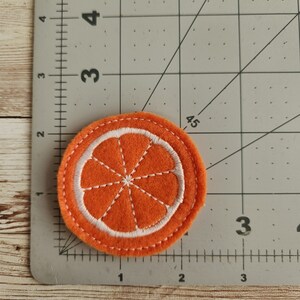 Felt Orange Slices, Pretend Oranges, Pretend Fruit,felt Fruit Slices ...