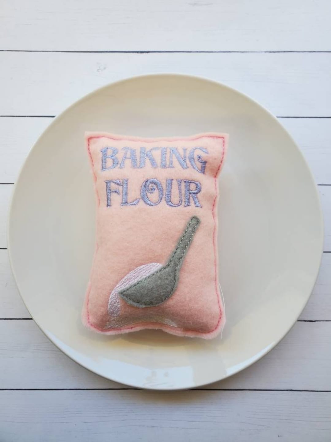 Pretend Baking Flour Fake Flour Pretend Food Pretend Felt - Etsy