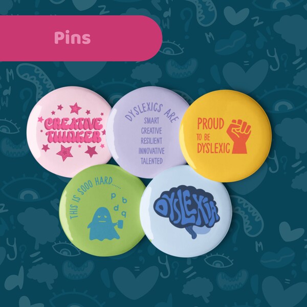Dyslexia Awareness - Etsy