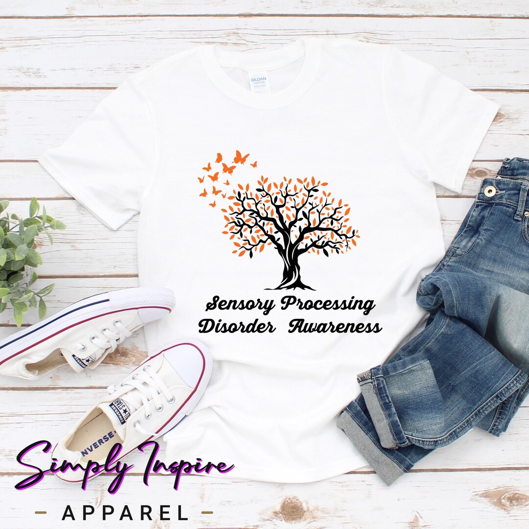 Sensory Processing Disorder Awareness Shirt • Sensory Disorder Tee ...