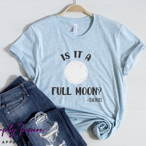 Full Moon Teacher Svg - Etsy