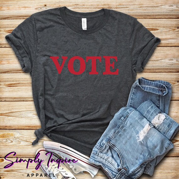 Voting Shirt Voter Registration Vote Shirt Election Day - Etsy