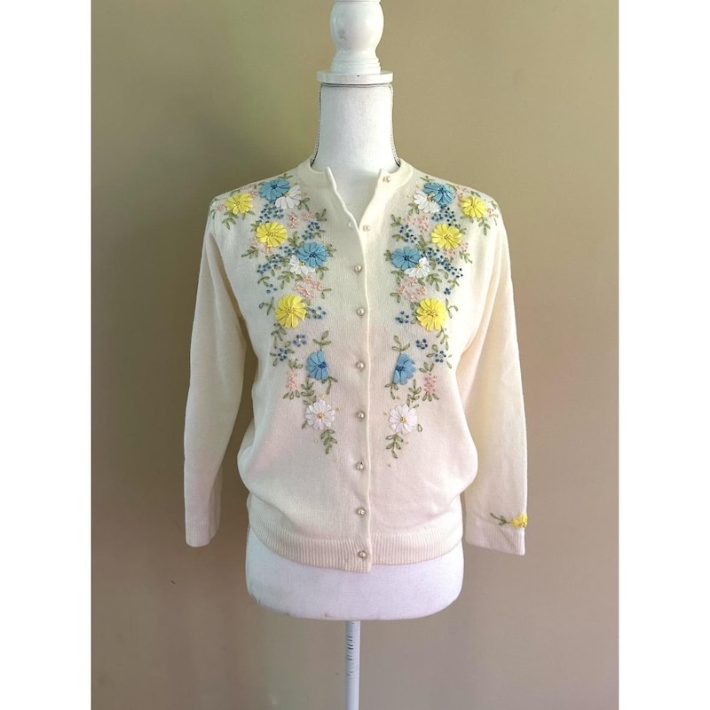 Embroidered Cardigans - Etsy