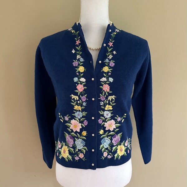 Embroidered Cardigans - Etsy