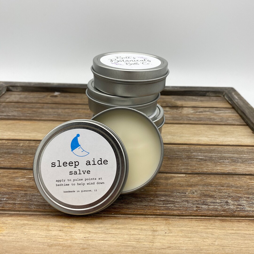 Sleep Aide Balm Peaceful Sleep Lotion Chamomile Balm - Etsy