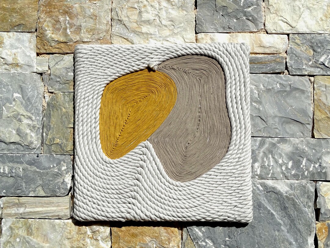 Handmade Fiber Art Wall Hanging, Contemporary Art for Modern Home Made ...