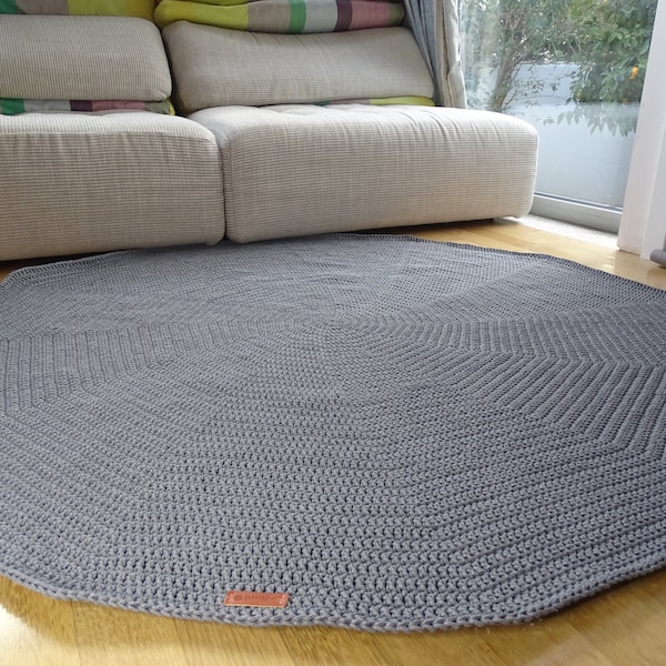 Crochet Rope Rug - Etsy