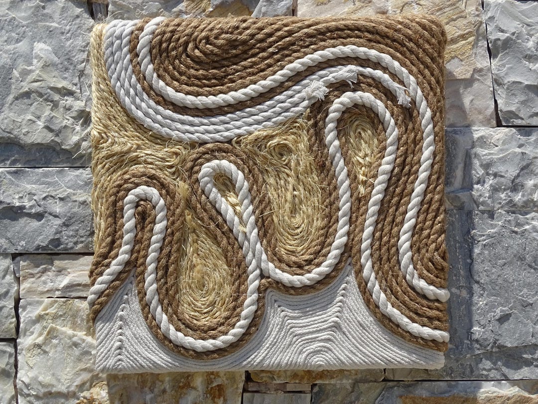 Handmade Fiber Art Wall Hanging, Contemporary Art for Modern Home Made ...