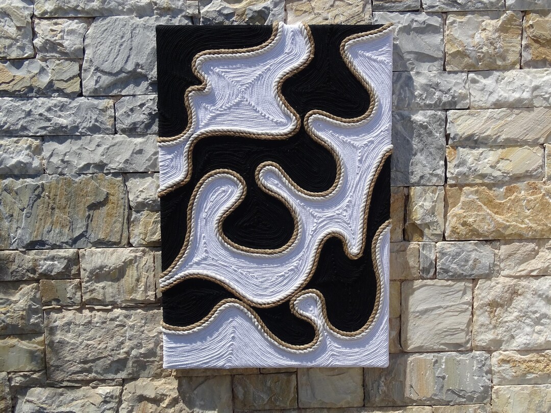 Handmade Fiber Art Wall Hanging, Contemporary Art for Modern Home Made ...