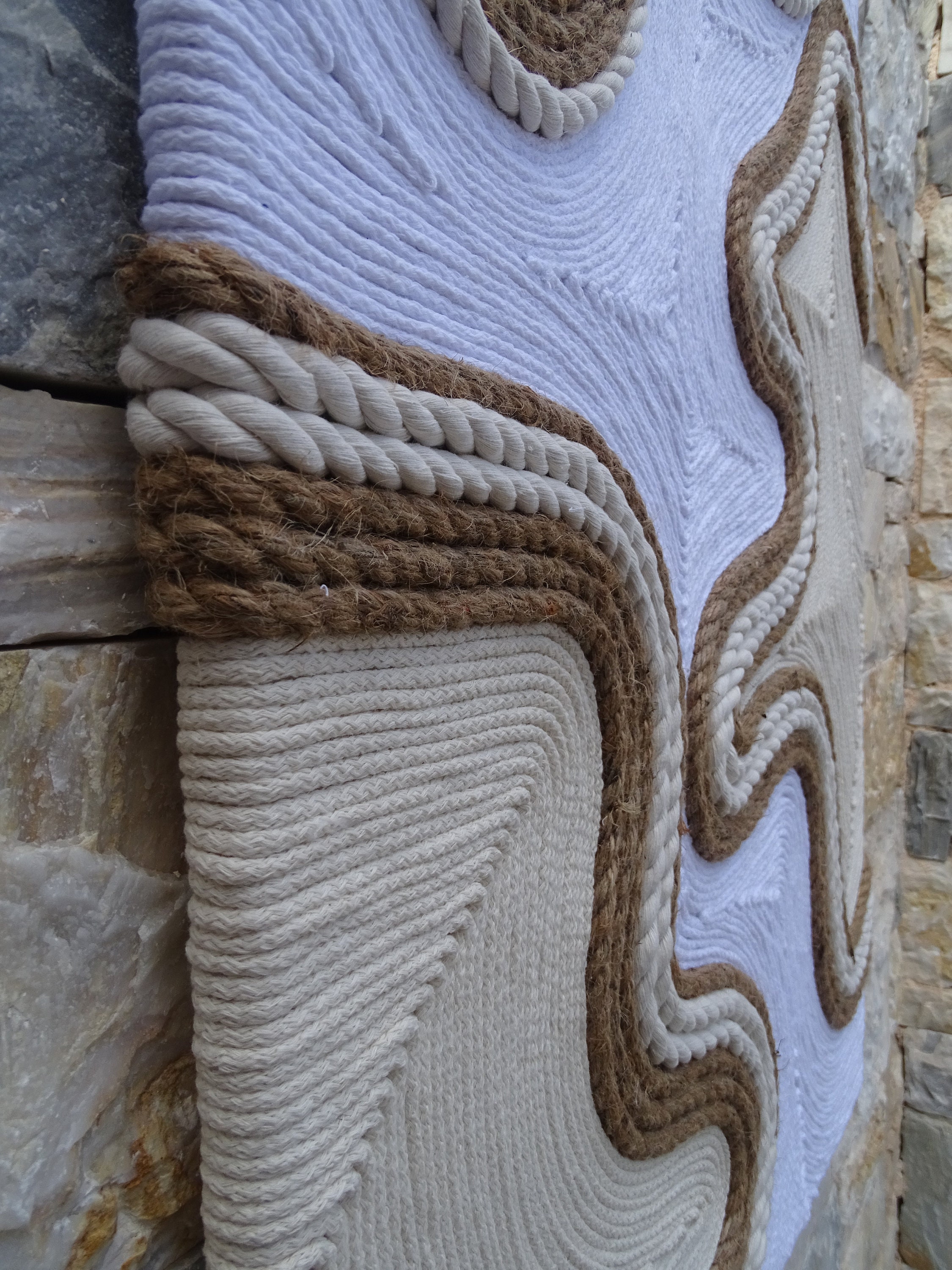 Handmade Fiber Art Wall Hanging, Contemporary Art for Modern Home Made ...