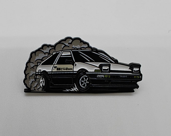 Initial D Takumi Fujiwara's Toyota ICONIC AE86 Enamel Pin! - Etsy