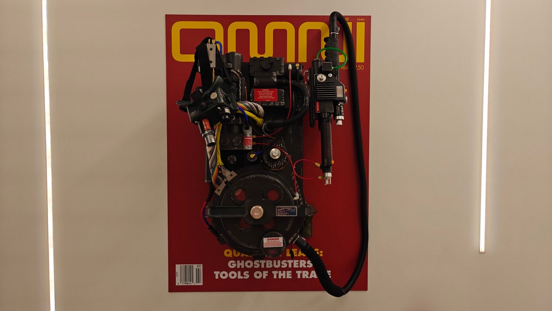 Digital Download Ghostbusters 1984 Proton Pack OMNI Magazine Cover HIGH ...