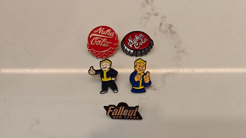 FALLOUT Nuka Cola Vault Boy Enamel Pins TV Show!!! - Etsy
