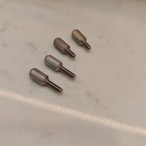 ECTO Goggles Lens Screws Ghostbusters Thumb Adjustment Stainless Steel ...