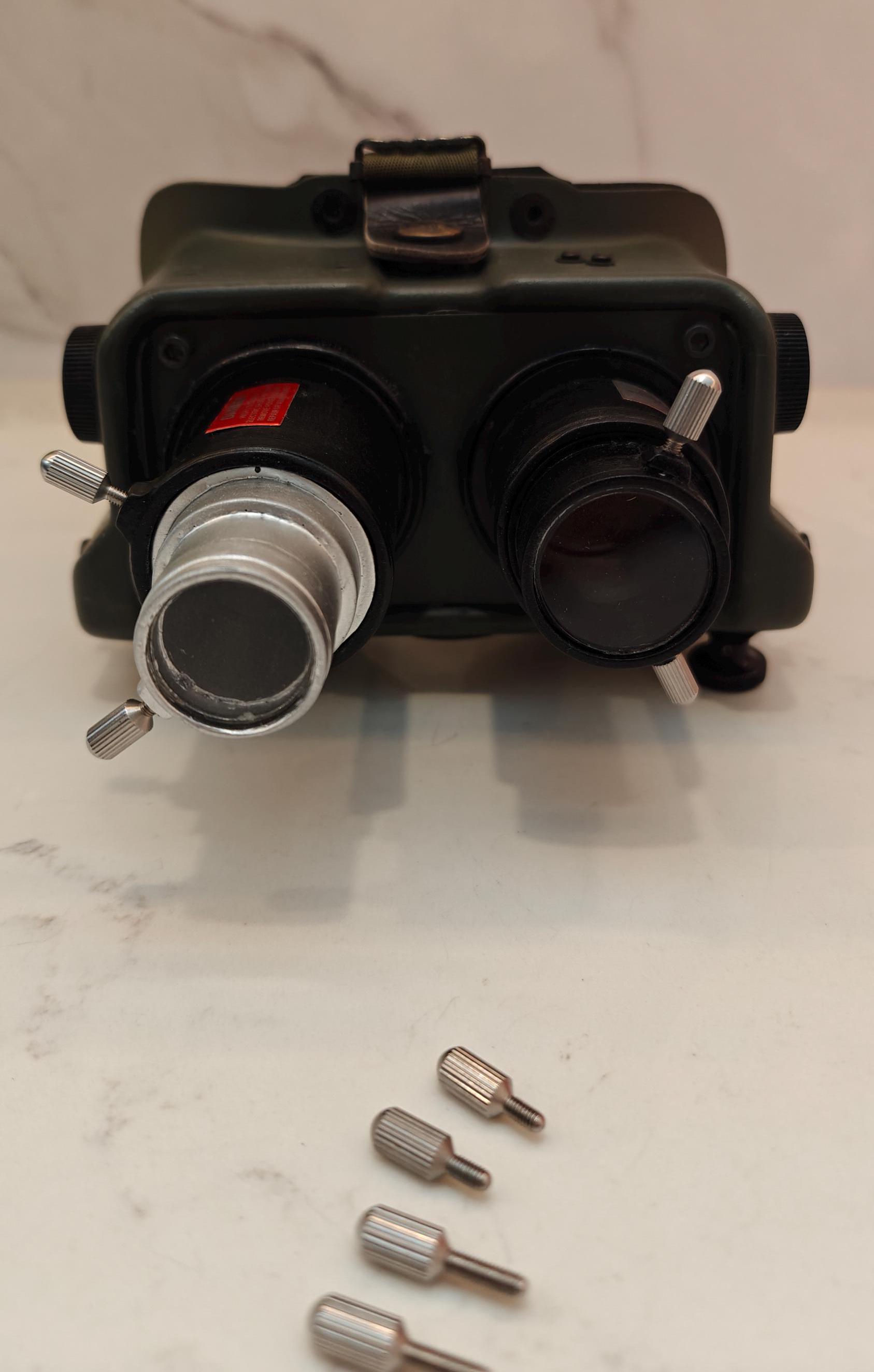 ECTO Goggles Lens Screws Ghostbusters Thumb Adjustment Stainless Steel ...