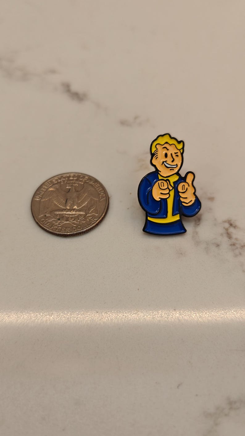 FALLOUT Nuka Cola Vault Boy Enamel Pins TV Show!!! - Etsy