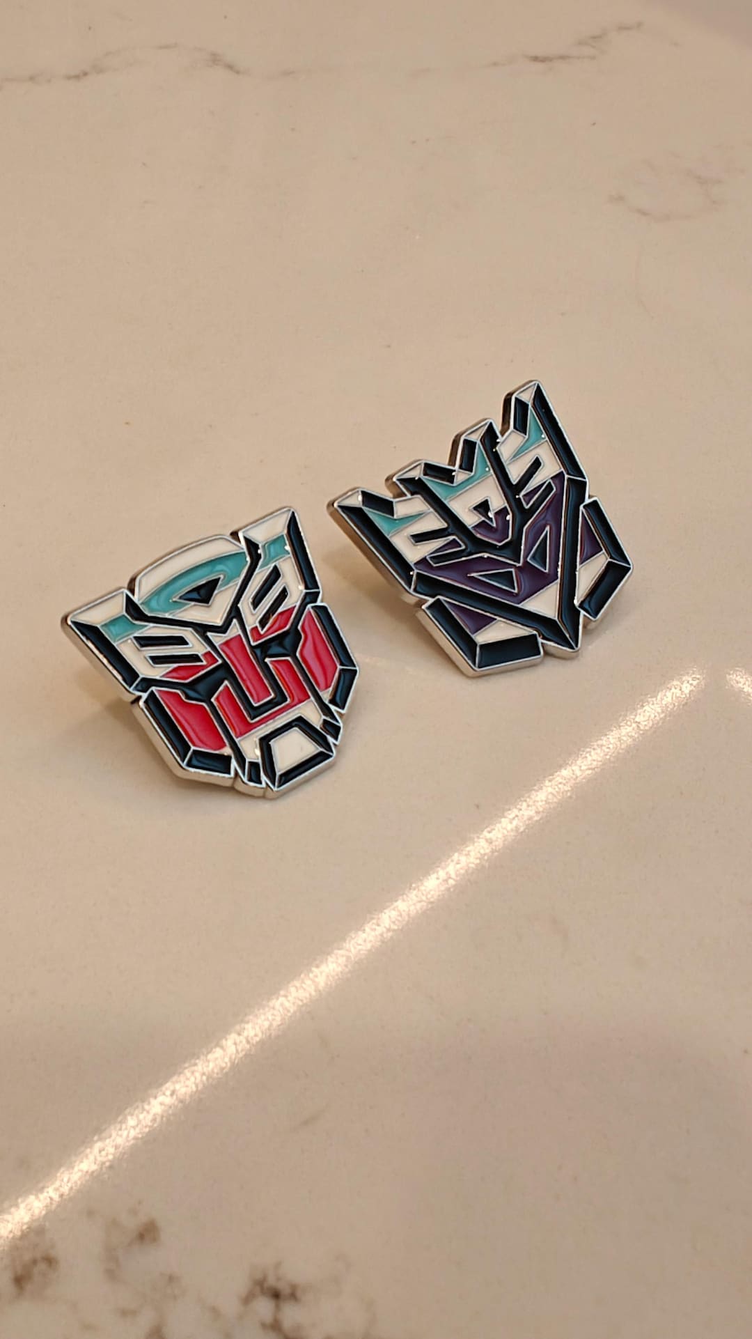 TRANSFORMERS Autobots and Decepticons Enamel Pin Set! - Etsy