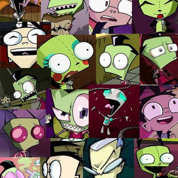 Invader zim - Etsy México