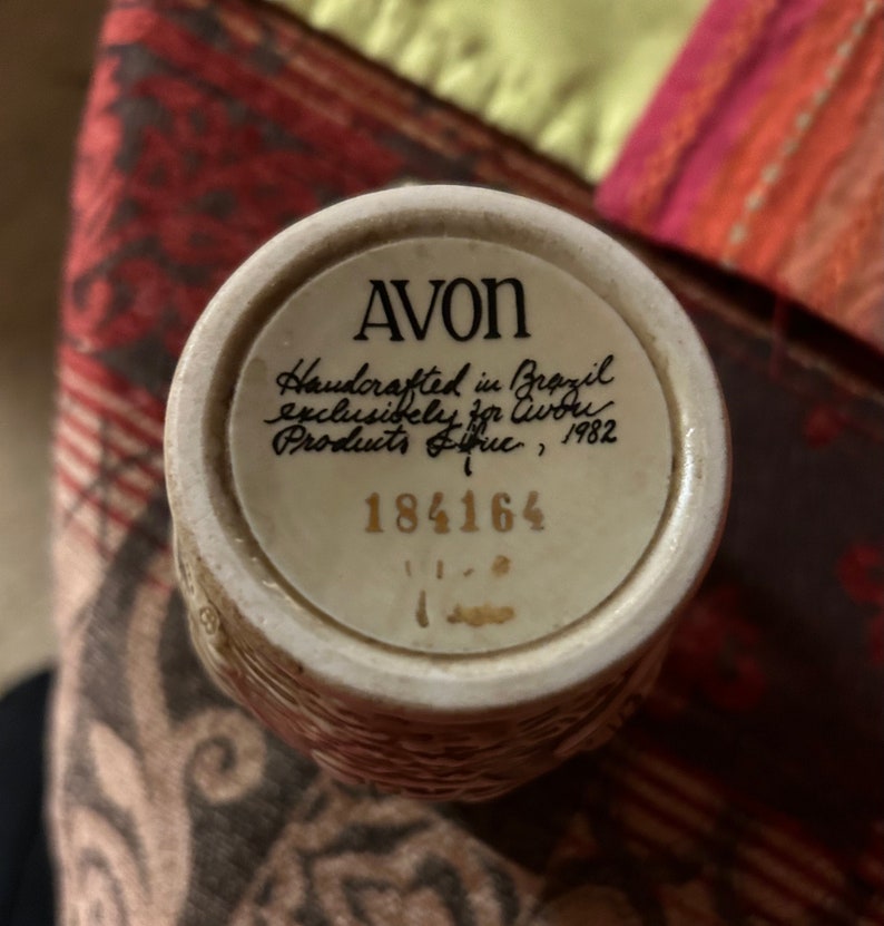 Vintage Avon Hand Crafted Colonial Ship Small Stein, 1982, January ...