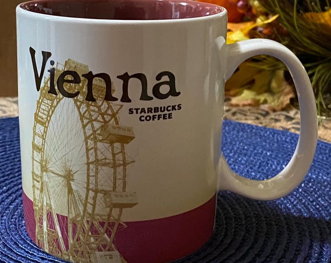 Starbucks Vienna 16-ounce Ceramic Mug, 2013 - Etsy
