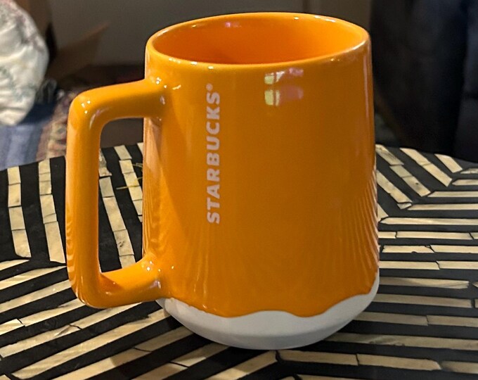 Starbucks 2022 Orange Drizzle 14oz Coffee Mug - Etsy