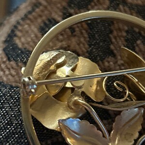 Vintage Gold Filled Krementz Brooch - Etsy