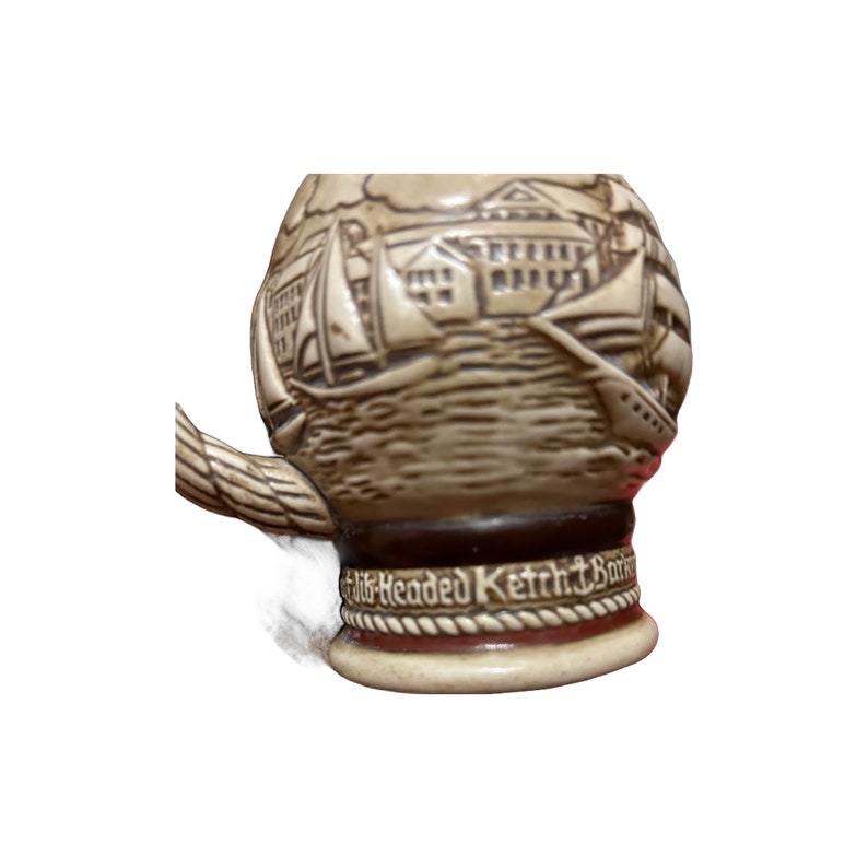 Vintage Avon Hand Crafted Colonial Ship Small Stein, 1982, January ...
