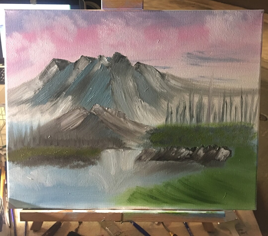 Hint of Springtime - Bob Ross Season 22 Episode 2 - Etsy